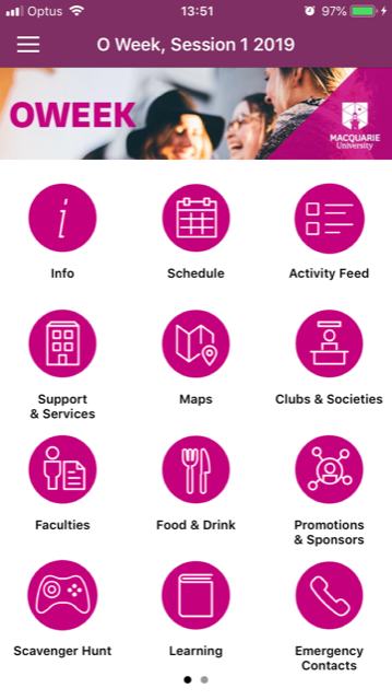 It’s O Week! Get your friendly face on | This Week At Macquarie University