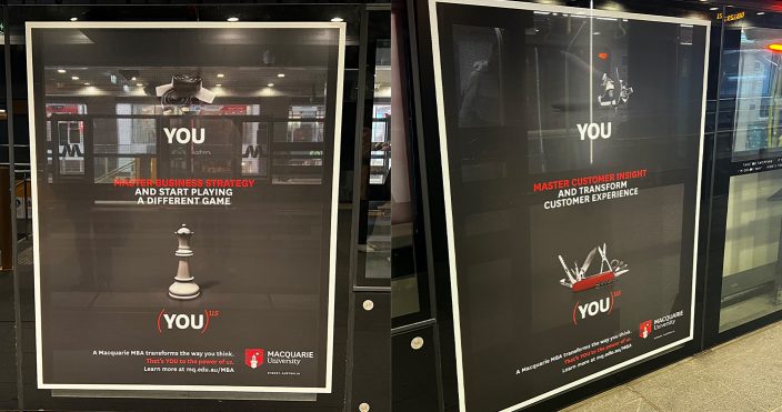 New MBA campaign launched | This Week At Macquarie University